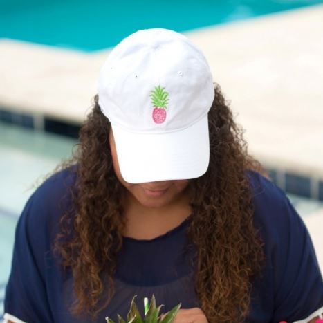 Beach Cap Collection 4 Fun Icons | Preppy Monogrammed Gifts