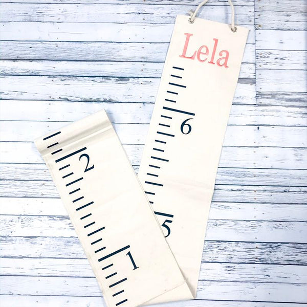 Hanging Personalized Growth Chart – Preppy Monogrammed Gifts