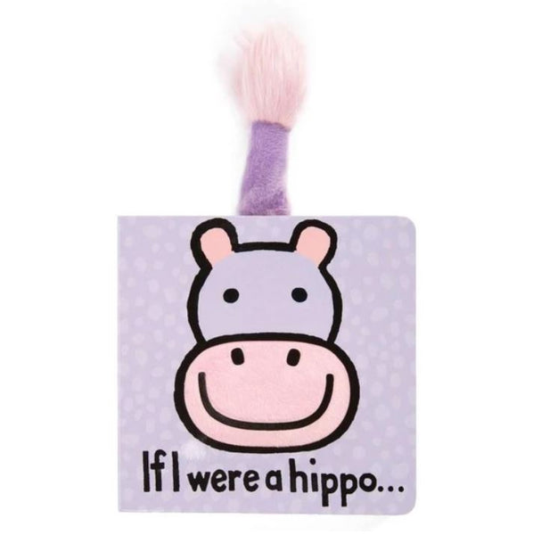 If I Were a Hippo Book by Jelly Cat | Preppy Monogrammed Gifts